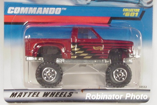 Hot Wheels Guide - Tail Gunner 5T / Commando